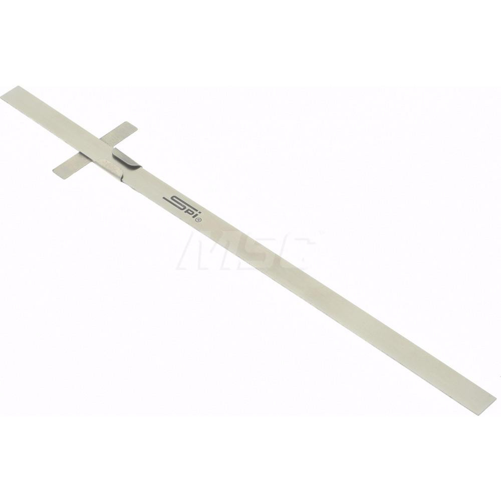 SPI - Steel Rule: 6" OAL, 10R Graduation, Flexible, 1/4" OAW | MSC Direct
