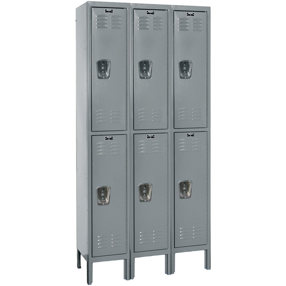 Hallowell - Horizontal Locker: 45" Wide, 24" Deep, 78" High, Latch ...