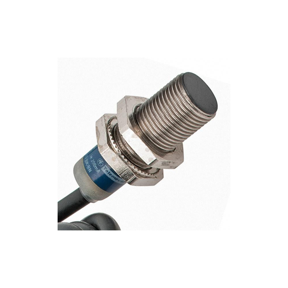 Telemecanique Sensors - Inductive Proximity Sensor: Cylinder Shielded, 0.08" Detection Distance ...