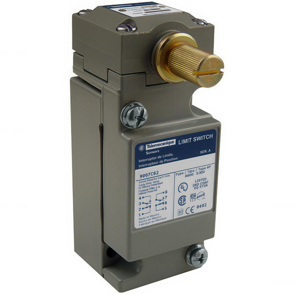 Square D - General Purpose Limit Switch: DPDT, 2NC/2NO, Rotary Head ...
