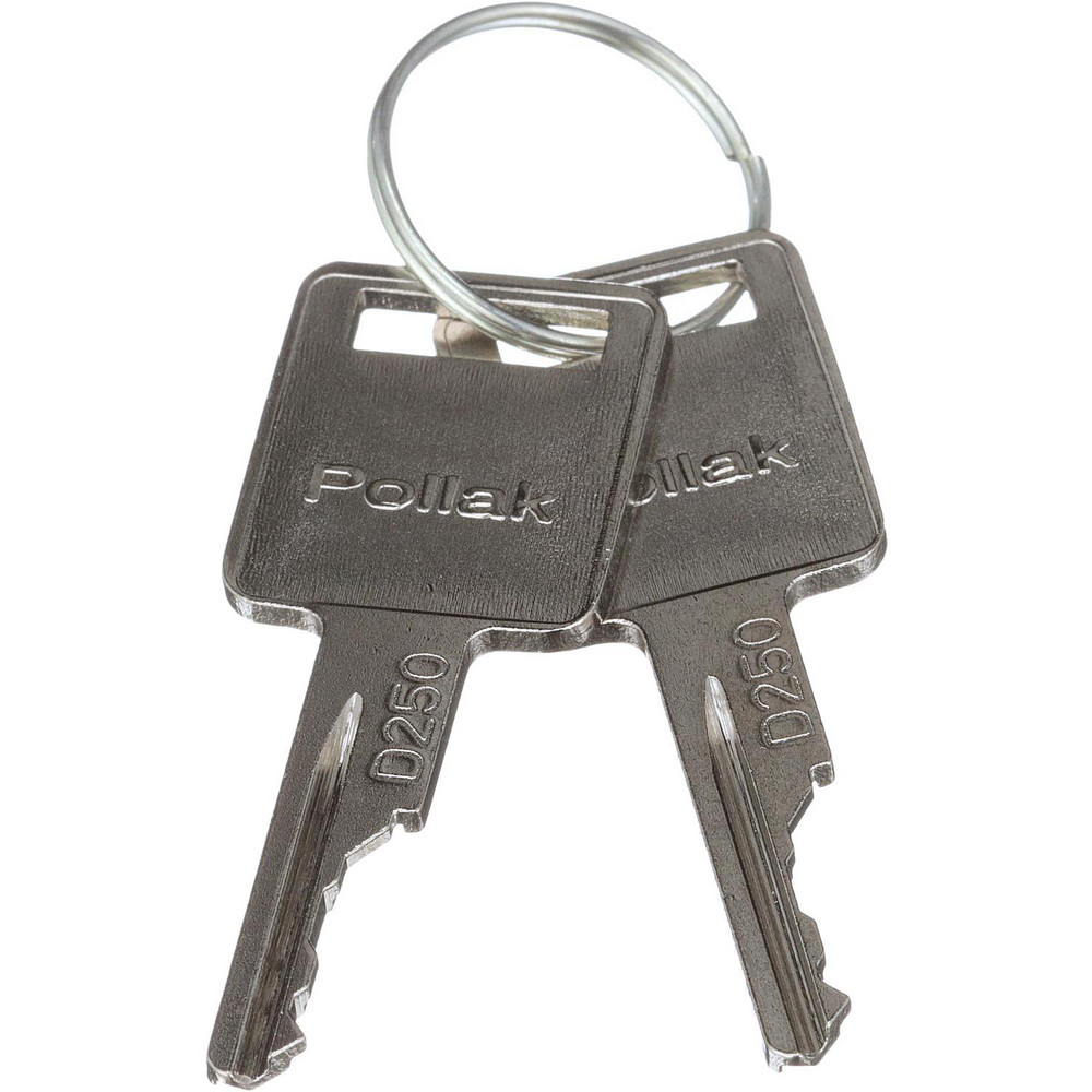 Pollak - Key Blanks: Pollak, D250 Series, Steel | MSC Direct