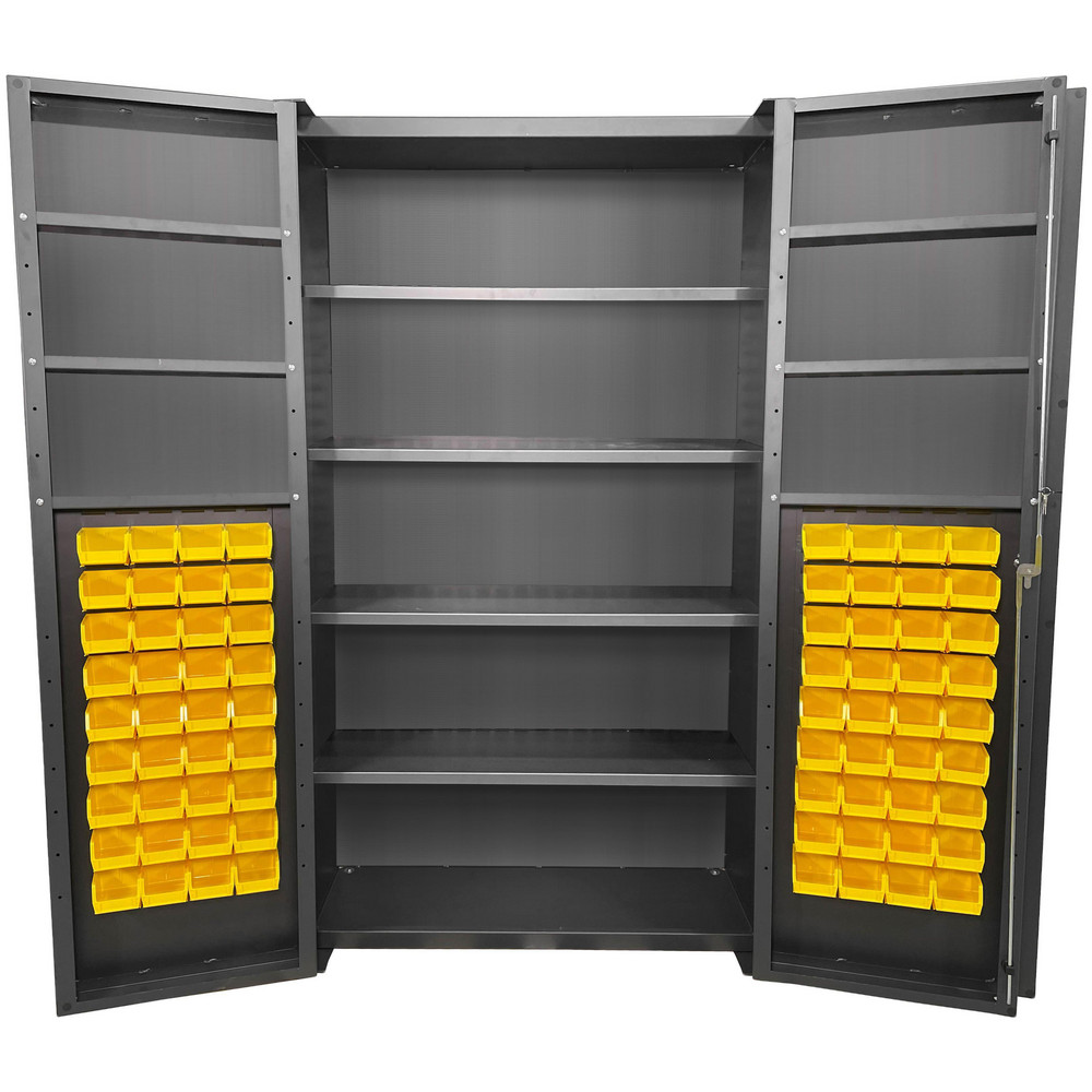 Valley Craft - Modular Steel Storage Cabinet: 48" Wide, 24" Deep, 84 ...