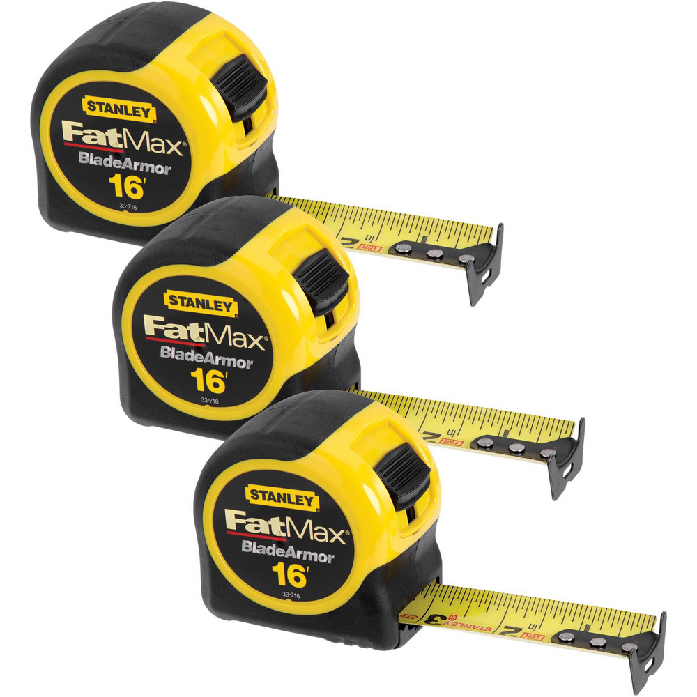 Stanley - Tape Measures: Length Ft.: 16.000; Graduation (Inch): 1/16 ...