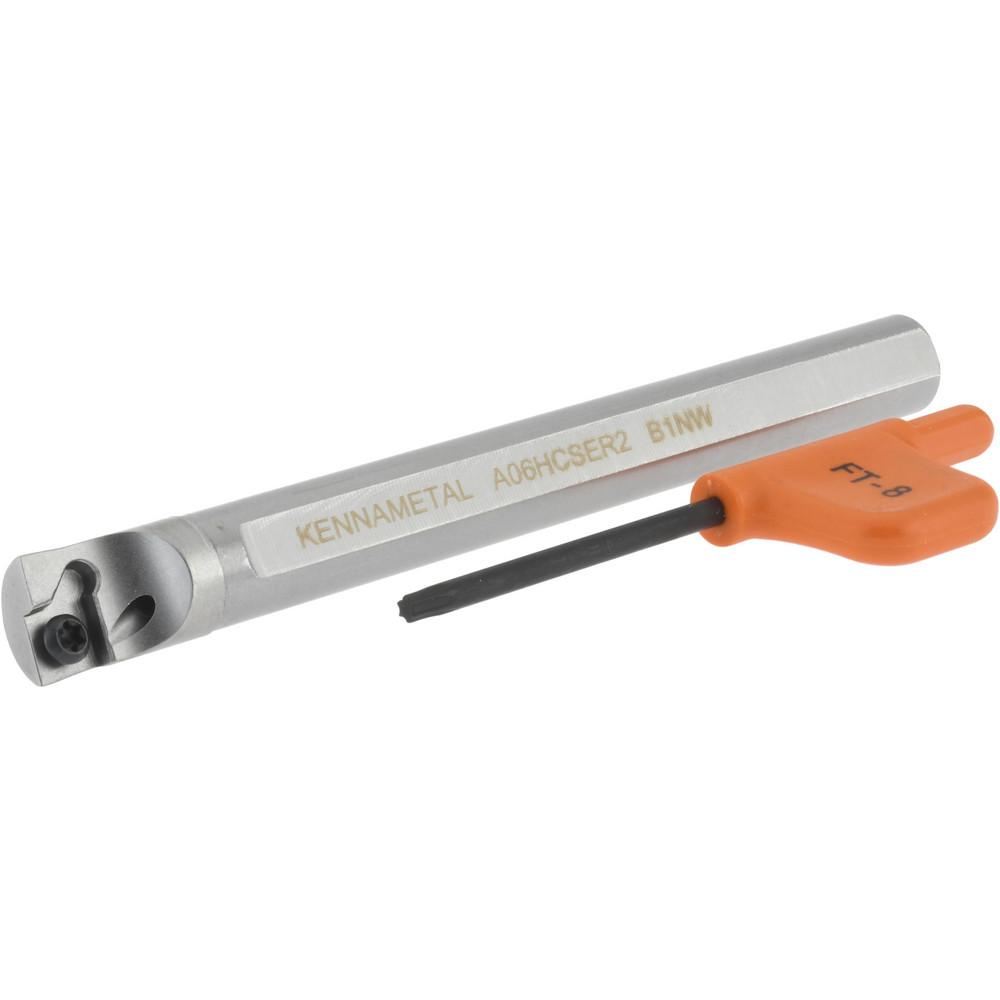 Kennametal - Indexable Boring Bar: A06HCSER2, 0.4210" Min Bore, Right ...