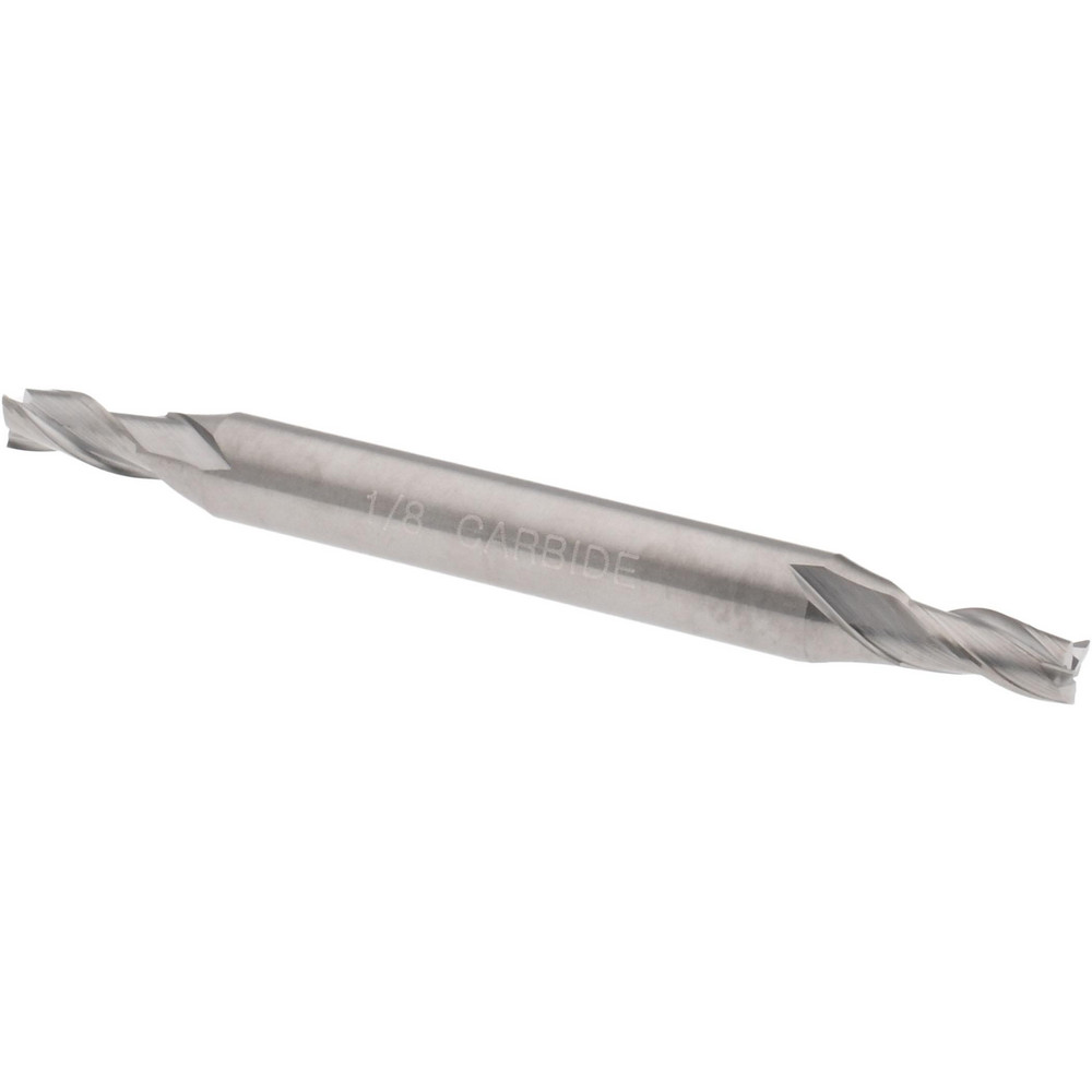 Hertel - Square End Mill: 1/8" Dia, 1/4" LOC, 3 Flute, Solid Carbide ...