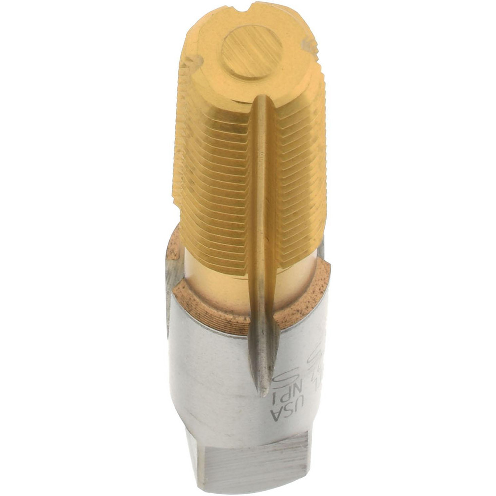 Hertel - 1/8-27 NPT, TiN Coated, High Speed Steel, Thread Forming Pipe ...