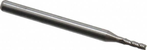 Hertel - 1.5mm, 6mm LOC, 3mm Shank Diam, 38mm OAL, 4 Flute, Solid ...