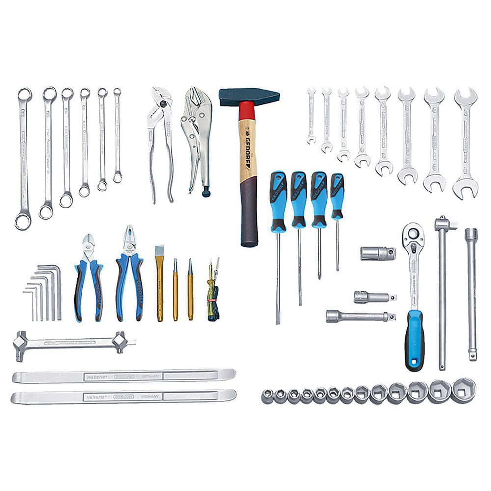 Gedore - Combination Hand Tool Sets: Set Type: Basic Tool Set; Number ...
