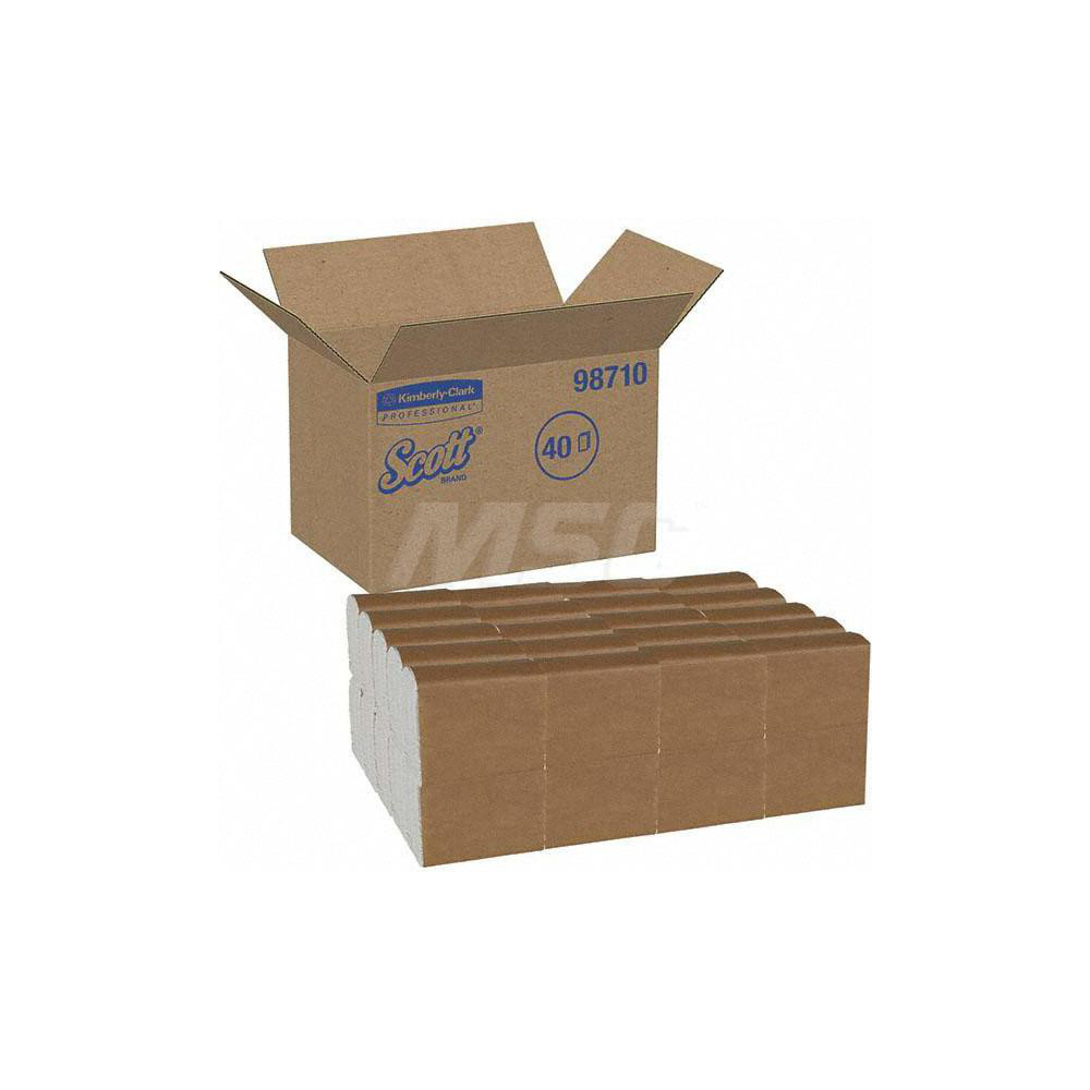 Scott - Tall Fold Paper Napkins, Disposable, Snack-Sized, 1-Ply, 20 ...