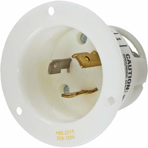 Hubbell Wiring Device-Kellems - Locking Inlet: Inlet, Industrial, L5 ...