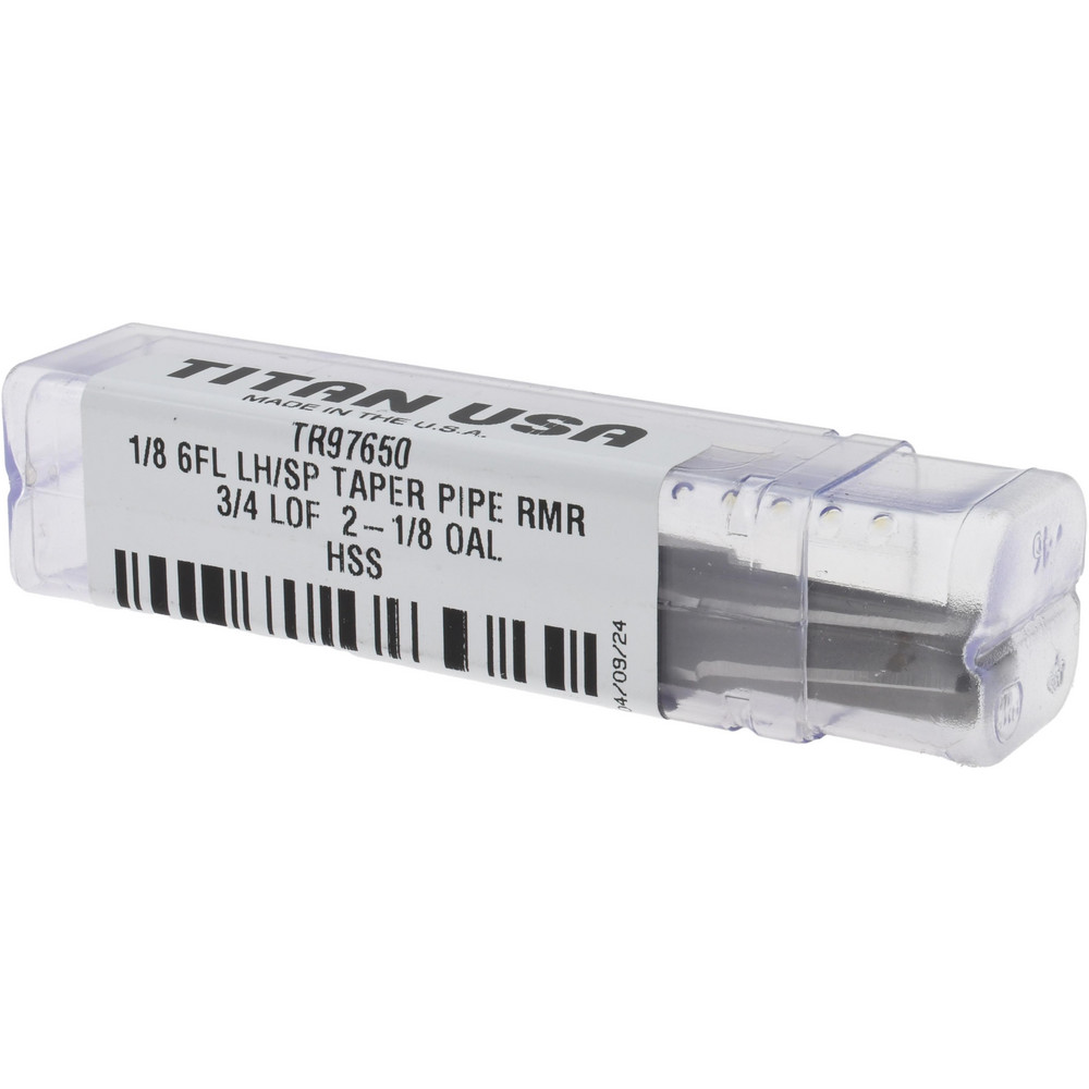 Titan USA - Taper Pipe Reamers; Pipe Size (Inch): 1/8; Pipe Size ...