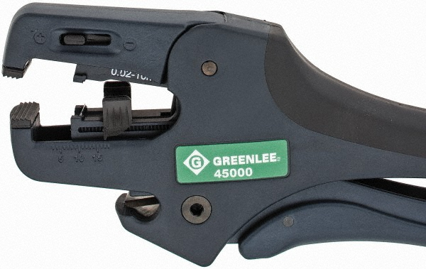 Greenlee - 24 to 12 AWG Capacity Adjusting Wire Stripper - 60060720 ...