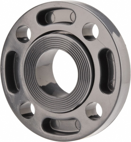 PRO-SOURCE - 1-1/2" Pipe, 5" OD, PVC Socket Pipe Flange - 60064466 ...