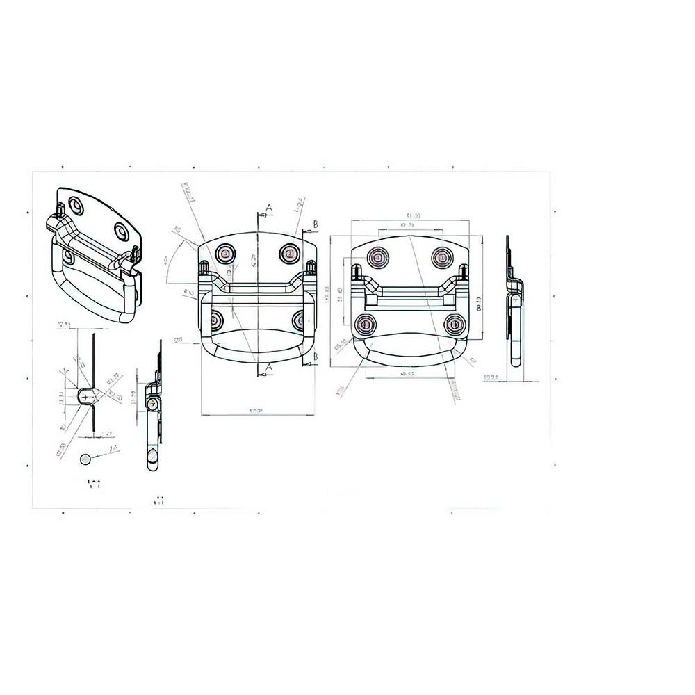 Onward - Chest Handles: Handle Type: Trunk Handle; Mount Type: Surface ...