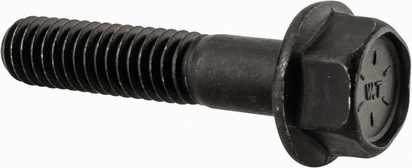 Value Collection - Smooth Flange Bolt: 5/16-18 UNC, 1-1/2" Length Under ...