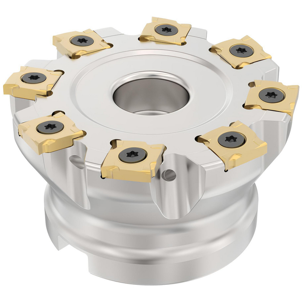 Seco - 63mm Cut Dia, 27mm Arbor Hole Dia, 3.1mm Max Depth, Indexable ...