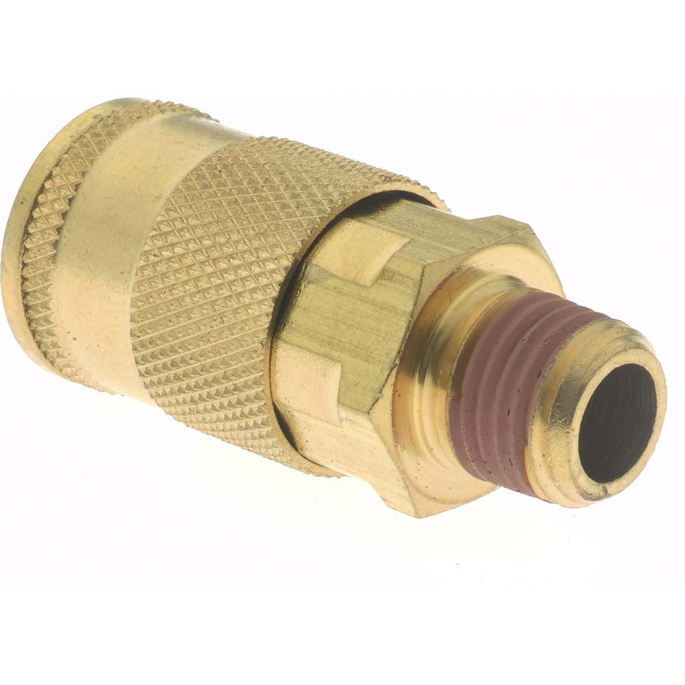 Value Collection - 5 Piece 1/4" Body 1/4 NPT 145 psi Brass Tru-Flate ...