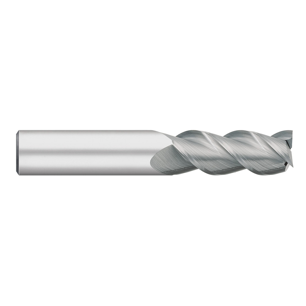 Titan USA - Square End Mill: 3/8" Dia, 5/8" LOC, 3 Flute, Solid Carbide ...