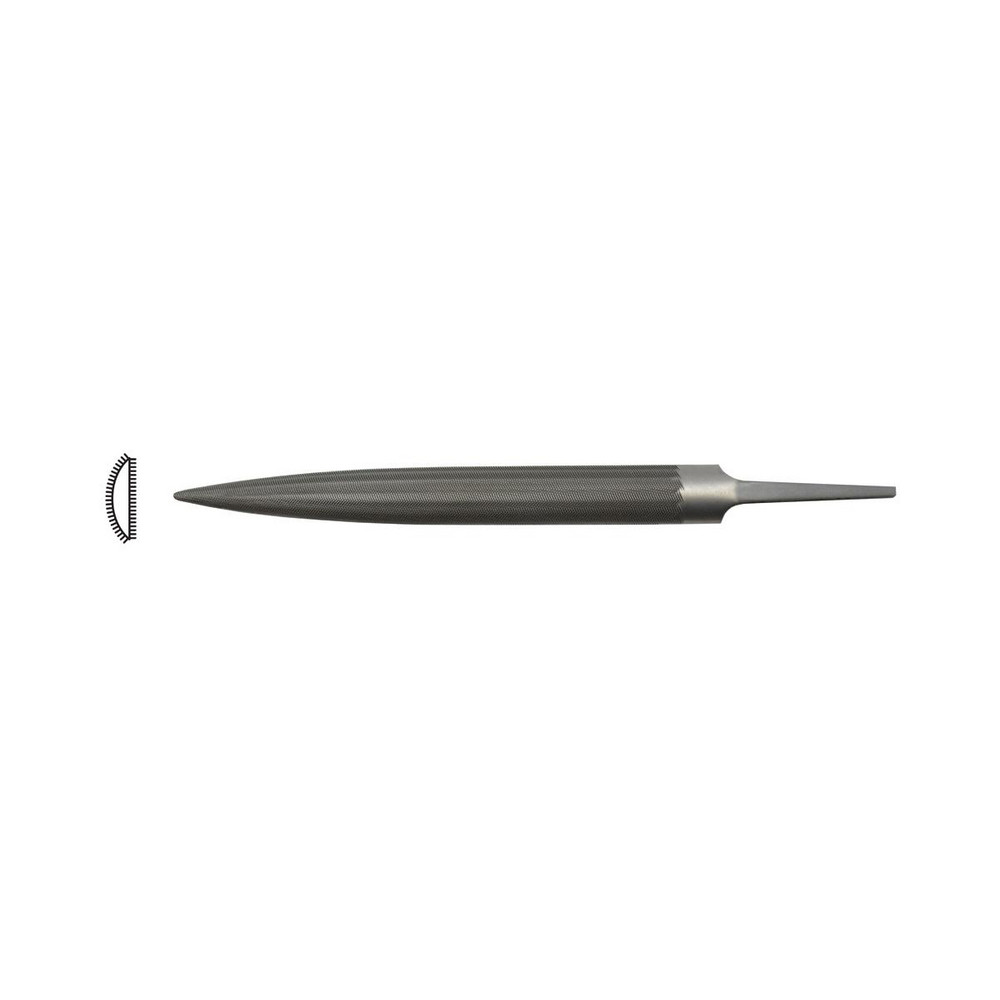 Grobet - Swiss-Pattern File: 6" OAL, Cut 4, Half Round | MSC Direct