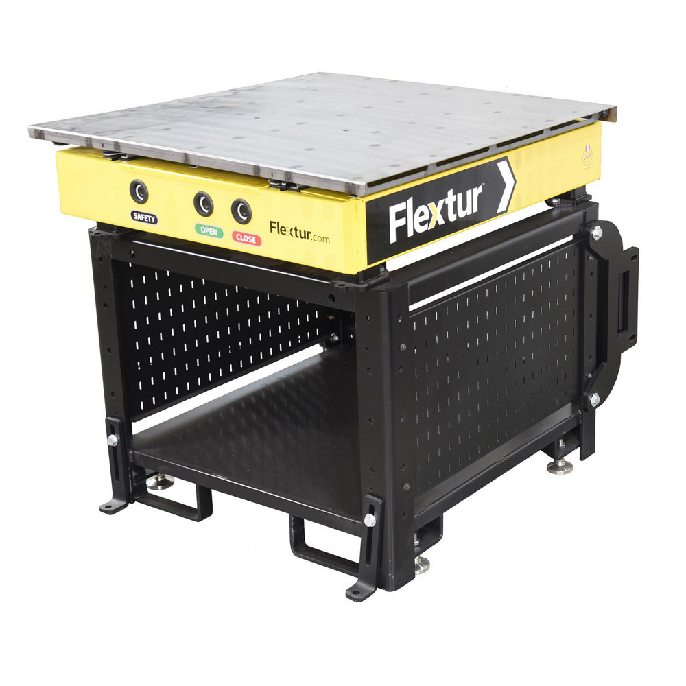 Flextur - Welding Tables: Overall Width: 36 in; Overall Length: 36 in ...