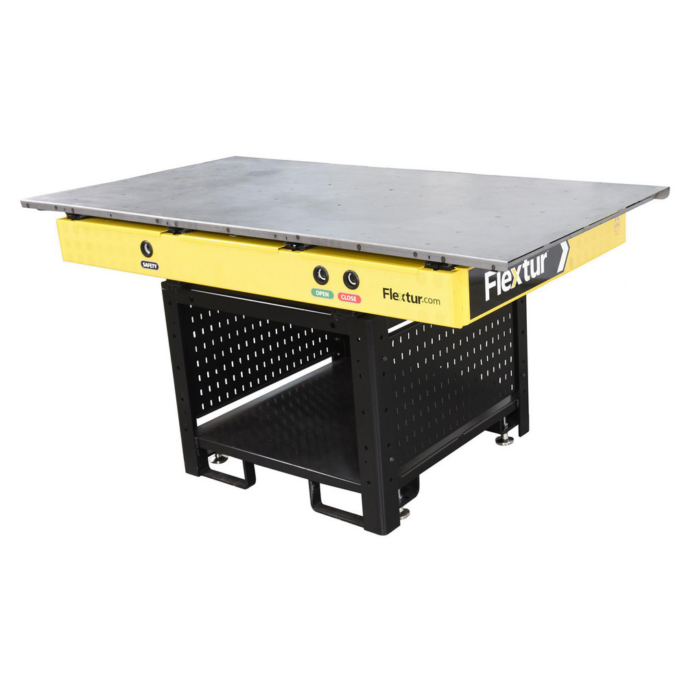 Flextur - Welding Tables: 72 in, 36 in, Rectangle, Standard | MSC Direct