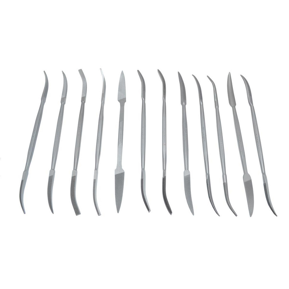 Grobet - File Set: 12 Pc, Swiss | MSC Industrial Supply Co.