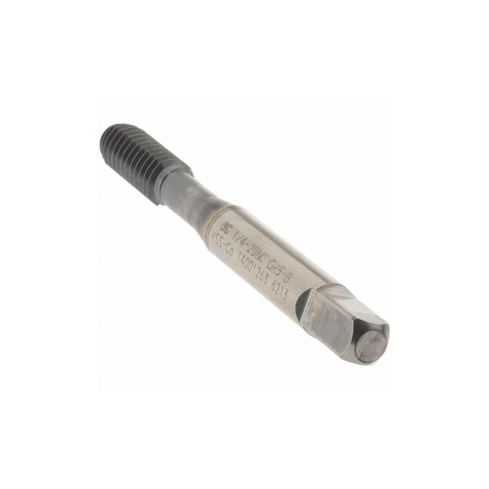 OSG - Thread Forming Tap: 1/4-20 UNC, Modified Bottoming Chamfer, Cobalt, TiCN Finish | MSC Direct