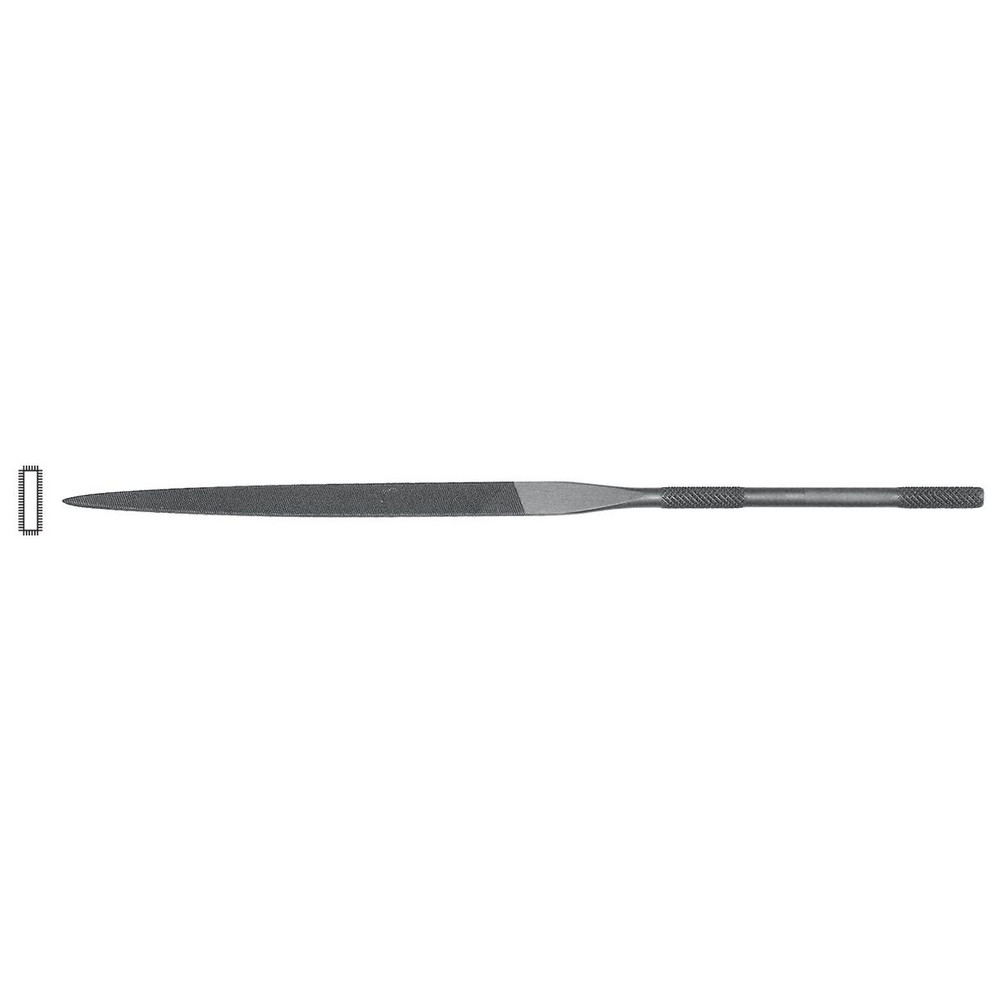 Grobet - Swiss-Pattern File: 5-1/2" OAL, Cut 2, Warding | MSC Direct