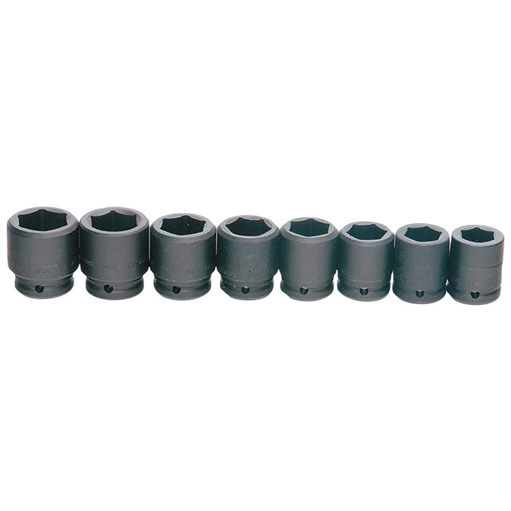 Williams - Socket Set: Socket Set, 12 Pc, 3/4" Drive, 1/2" Min, 1" Max ...