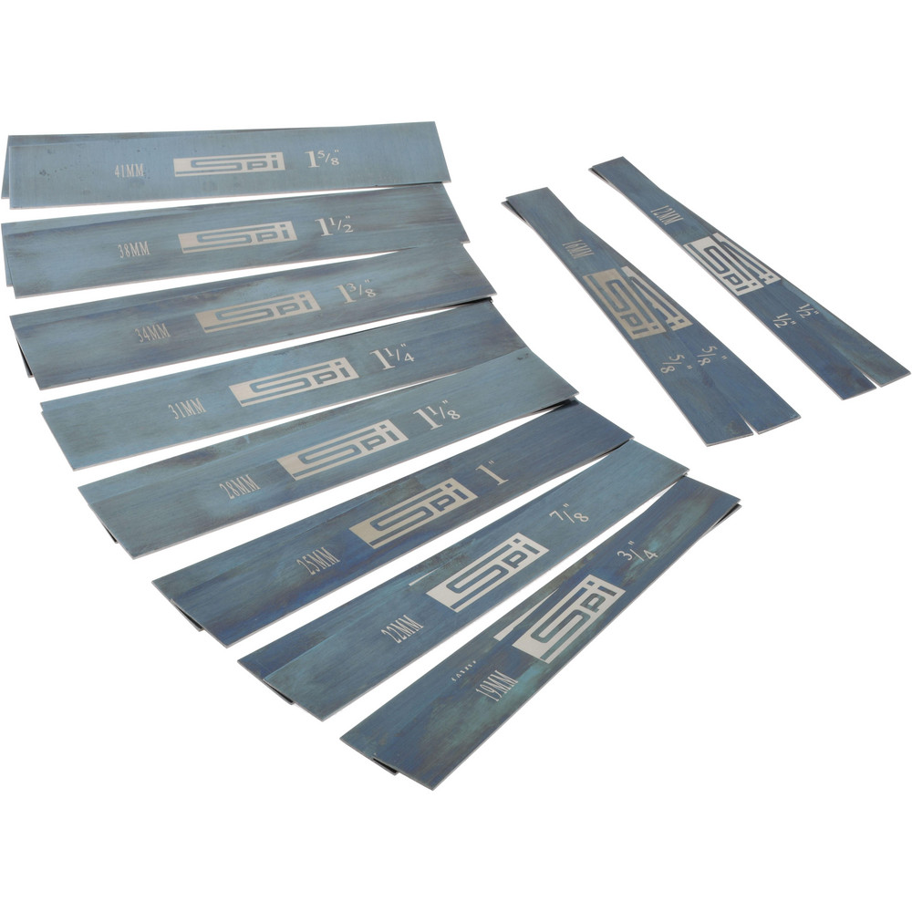 SPI - 20 Piece, 6 Inch Long x 1/32 Inch Thick, Thin Parallel Set | MSC ...