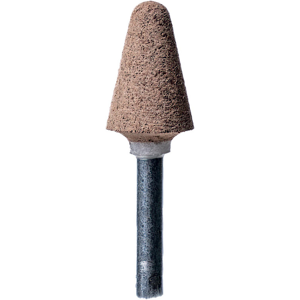 Rex Cut Abrasives - Mounted Point: 3/4" Head Dia, 1-1/8" Thick, 1/4 ...