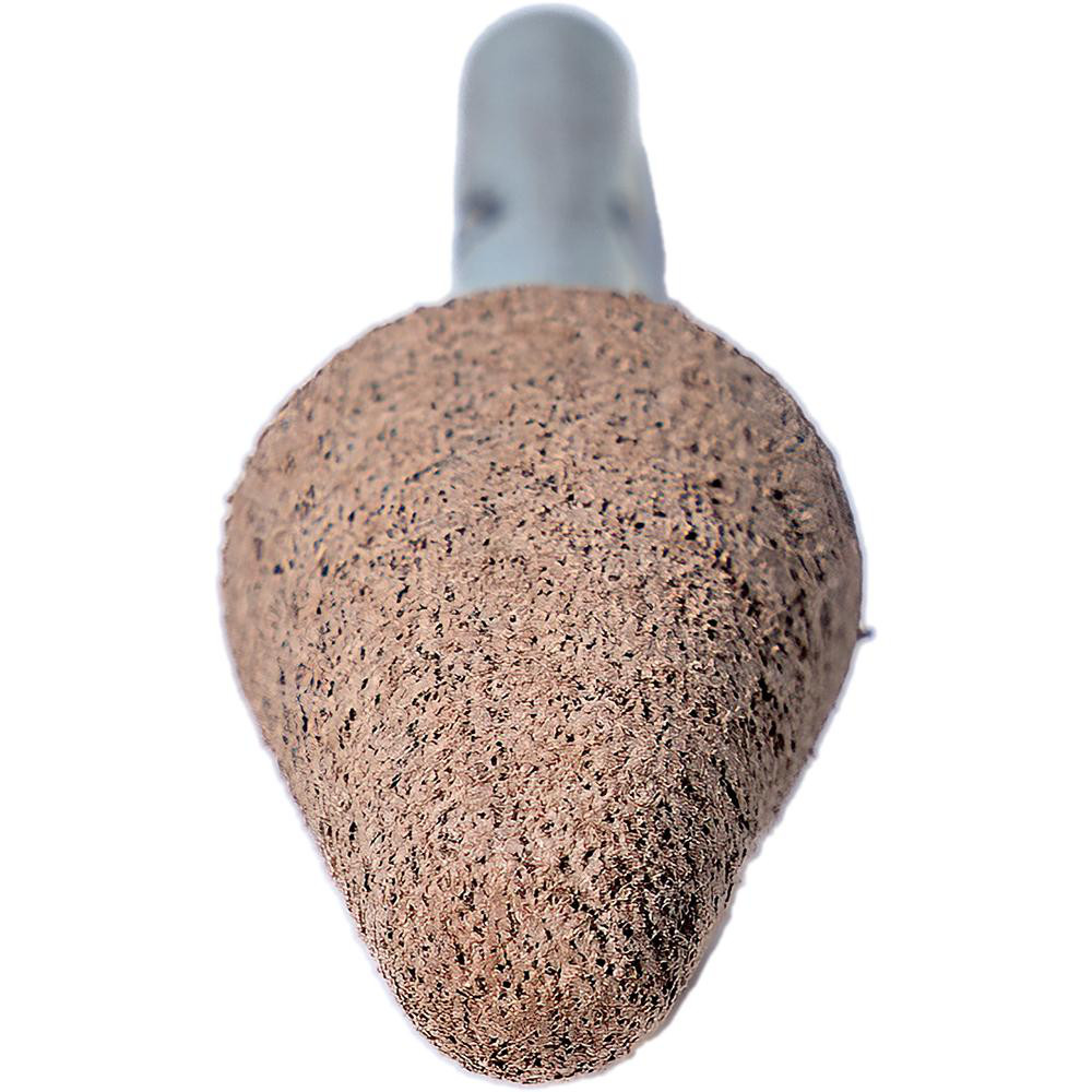 Rex Cut Abrasives - Mounted Point: 3/4" Head Dia, 1-1/8" Thick, 1/4 ...