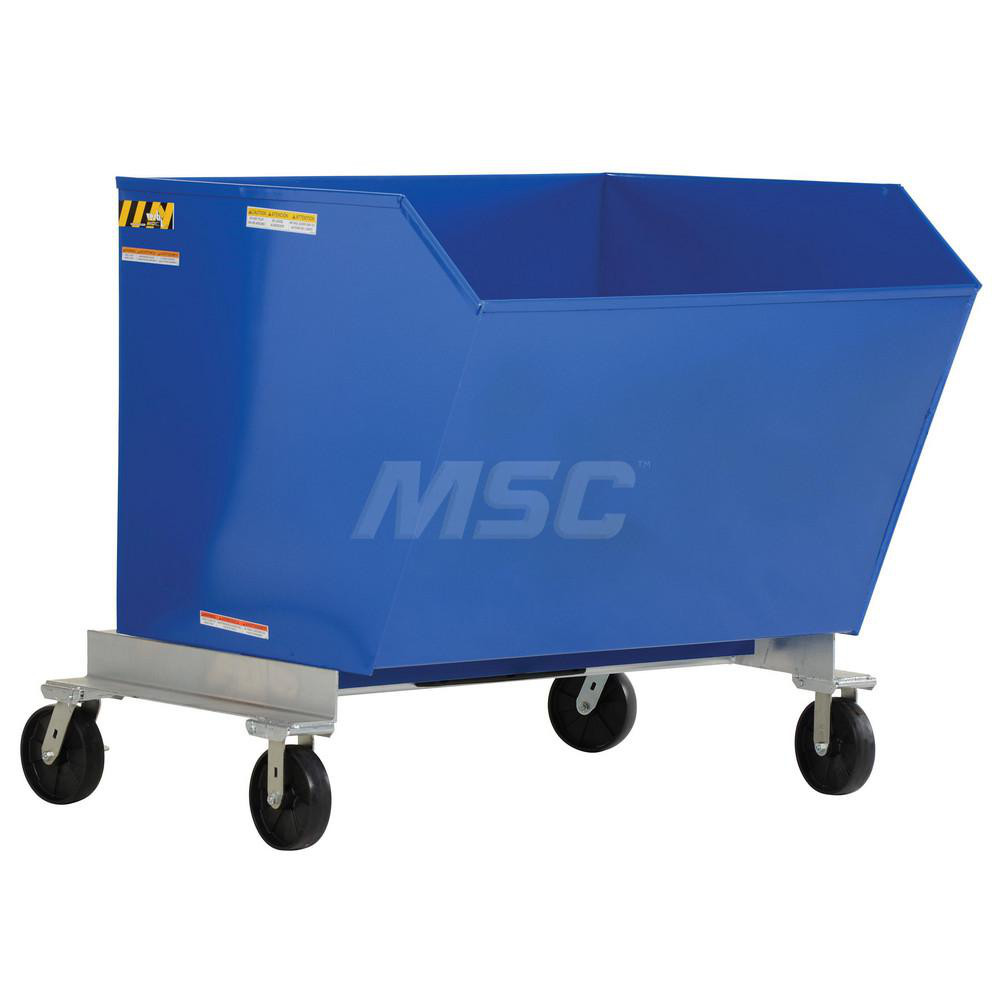 Vestil - 2,000 Lb Load Capacity, 1.5 Cu Yd, Steel Dump Hopper ...