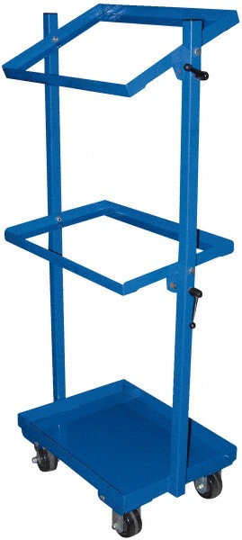 Vestil - Stock Utility Cart: Steel, Blue | MSC Direct