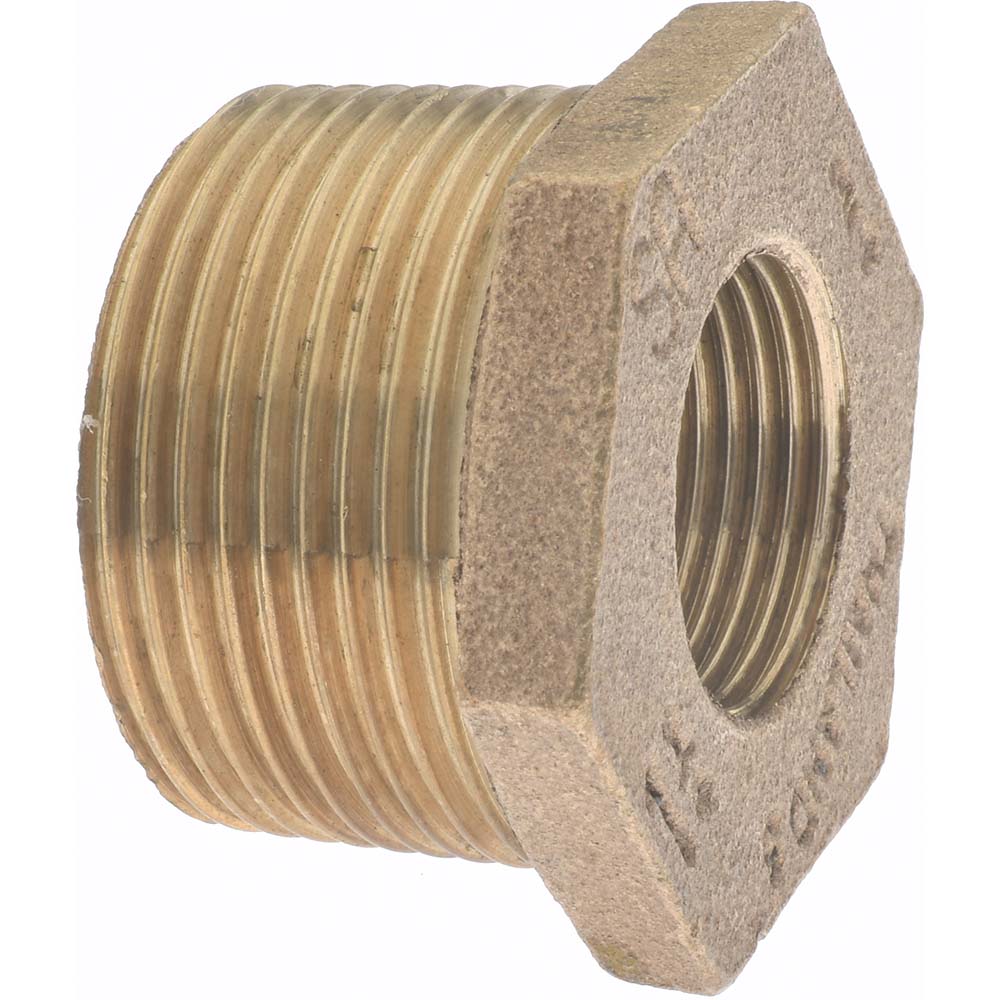 Merit Brass Brass Pipe Bushing 1 1 4 X 3 4 Fitting Threaded FBSPT