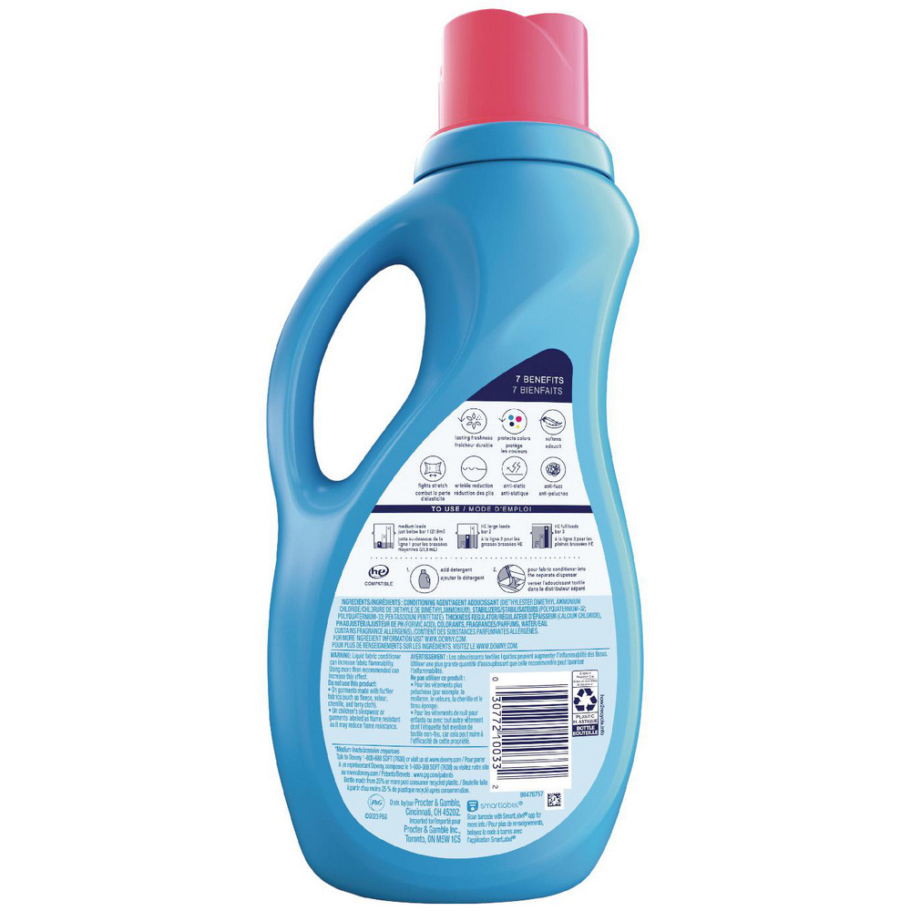 Downy - Laundry Detergent: Form: Liquid; Container Type: Bottle ...