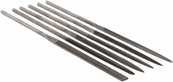 Nicholson - 6 Pc 5-1/2" Fine Cut American Pattern File Set - 60304813 ...