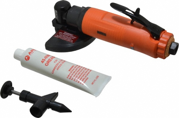 Dotco - 4" Wheel Diam, 18,000 RPM Air Angle Grinder - 60312444 - MSC ...
