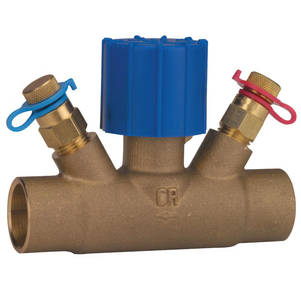 NIBCO - 3/4" Pipe, Solder End Connections, Straight Calibrated Balance ...