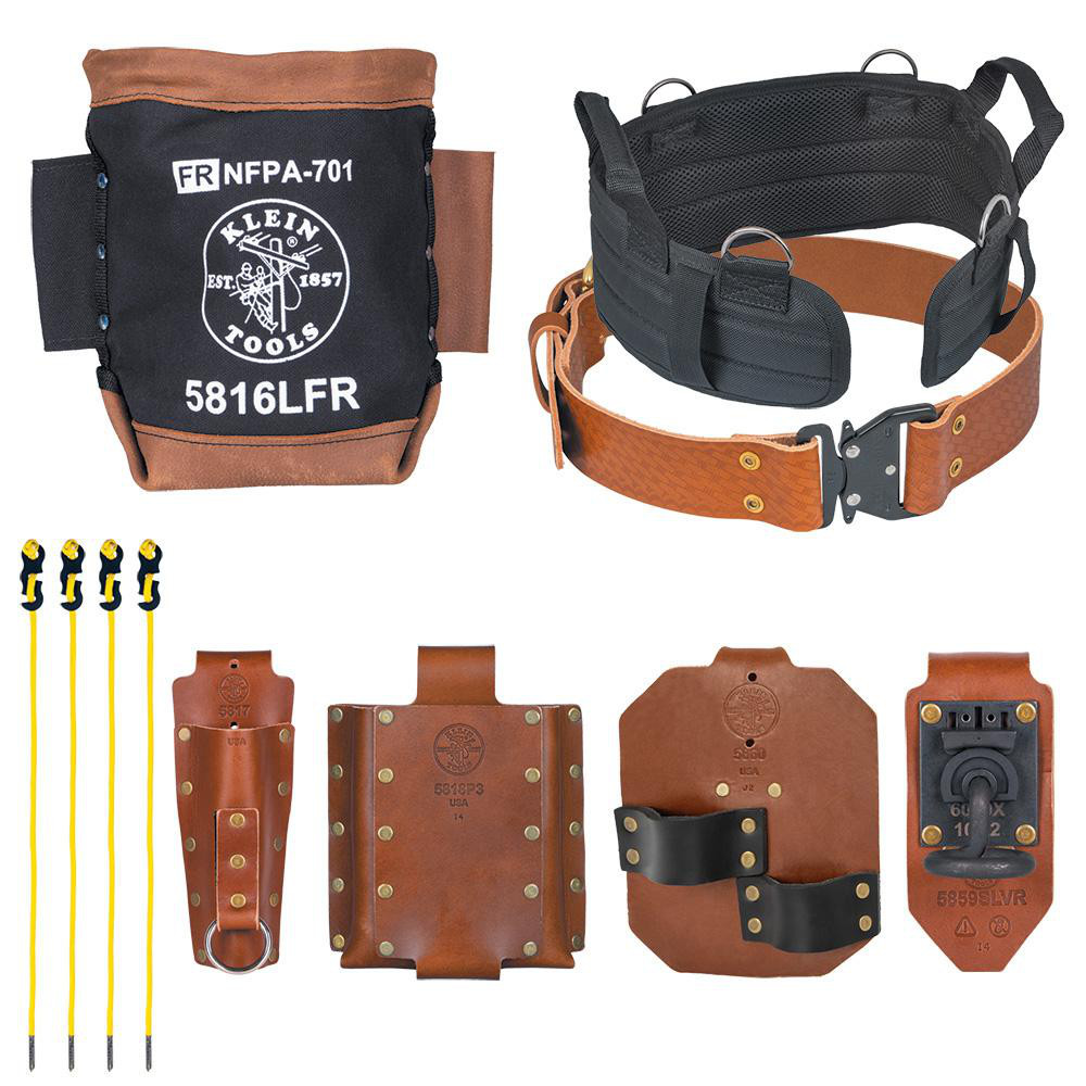 Klein Tools - Tool Aprons & Belts: Tool Type: Tool Belt; Minimum Waist ...