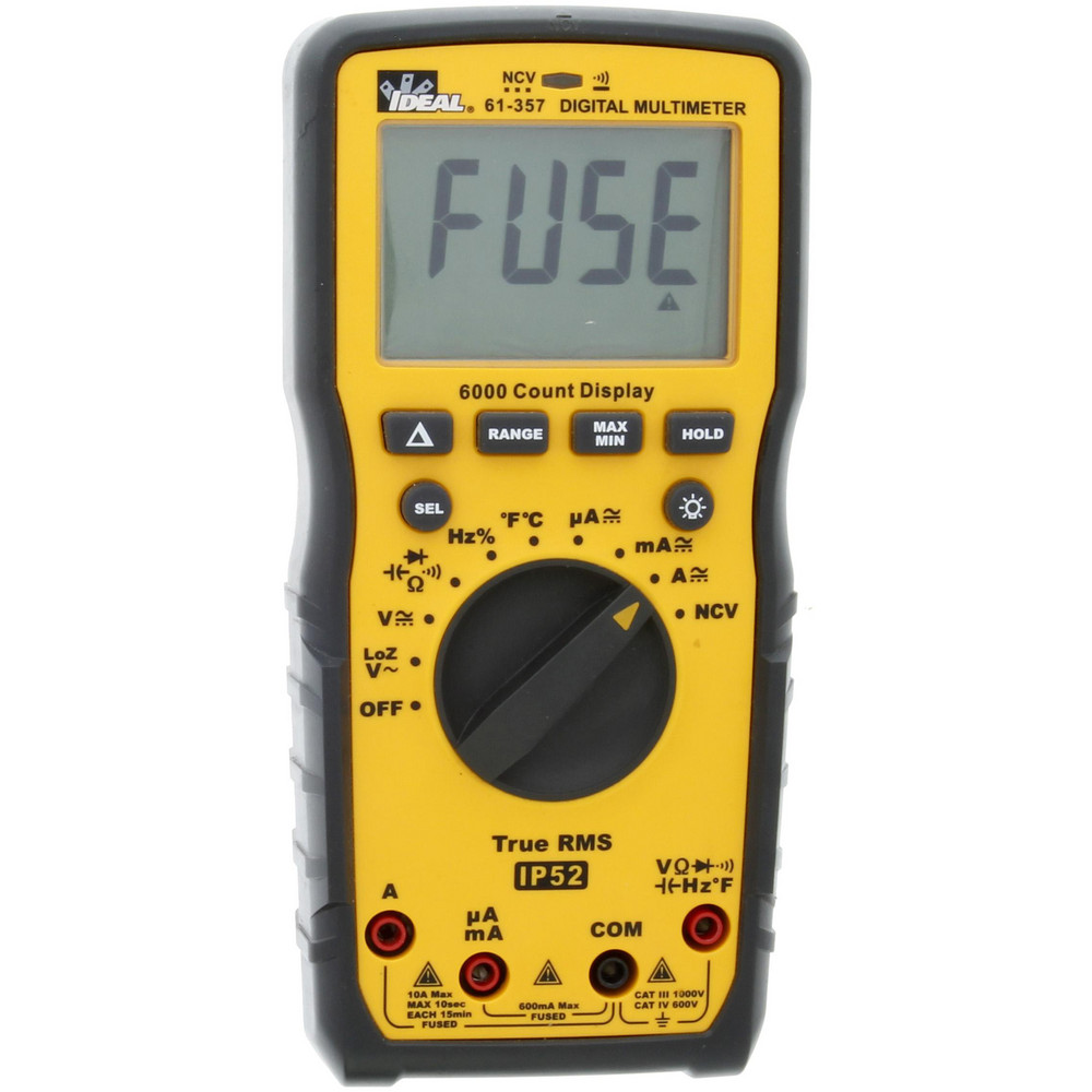 Ideal - Multimeters: Multimeter Type: Auto Ranging, Digital, True RMS ...