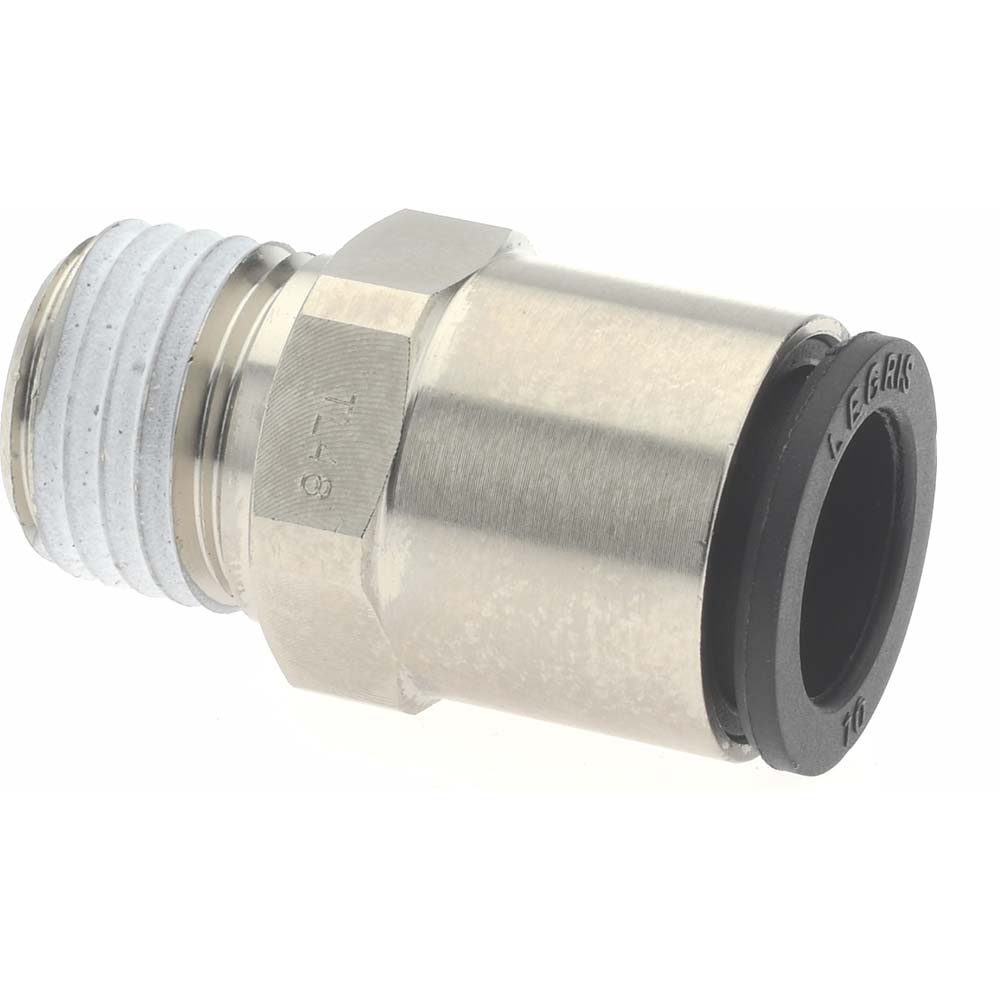 Legris - Push-to-Connect Tube x MNPT x Tube x Male Fitting: Connector, NPT, 10.00 mm OD | MSC Direct