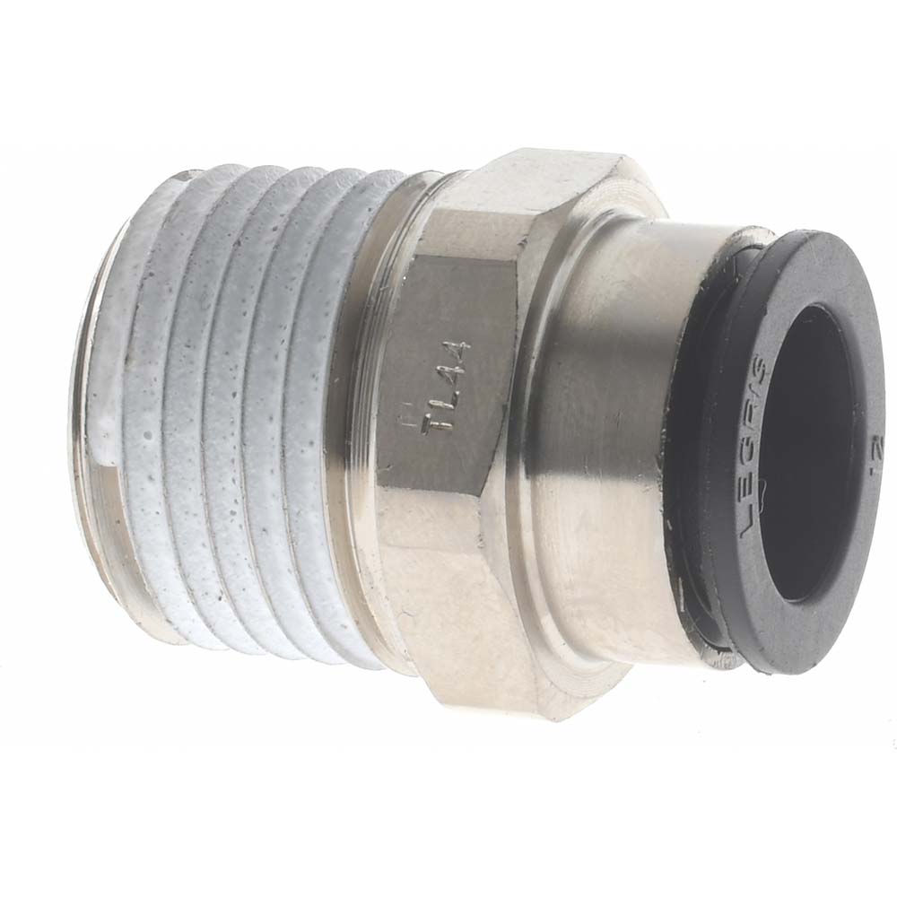 Legris - Push-to-Connect Tube x MNPT x Tube x Male Fitting: Connector, NPT, 12.00 mm OD | MSC Direct