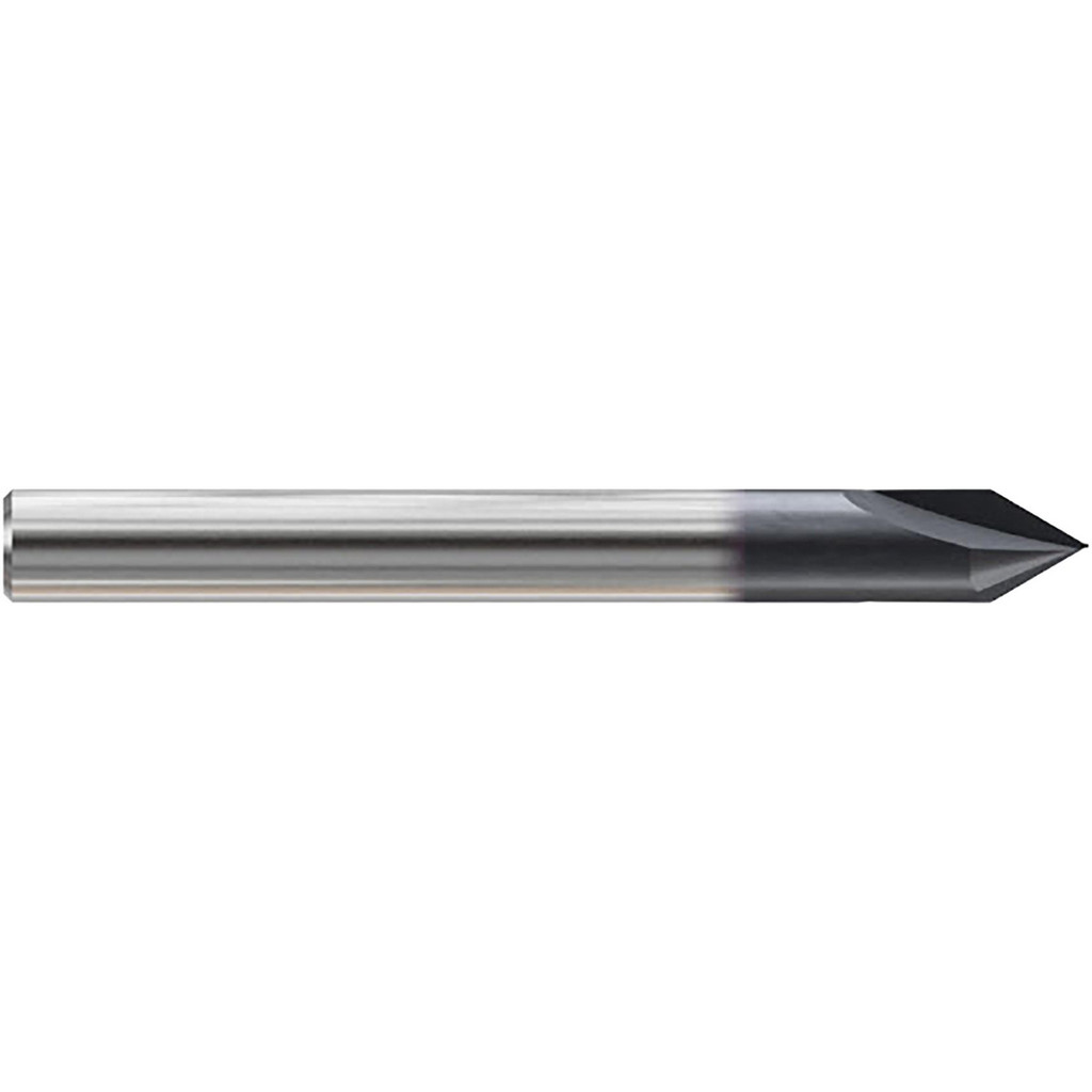 YG-1 - Chamfer Mill: 1/2" Dia, 1/2" Shank Dia, 60.00 deg, 2 Flute ...