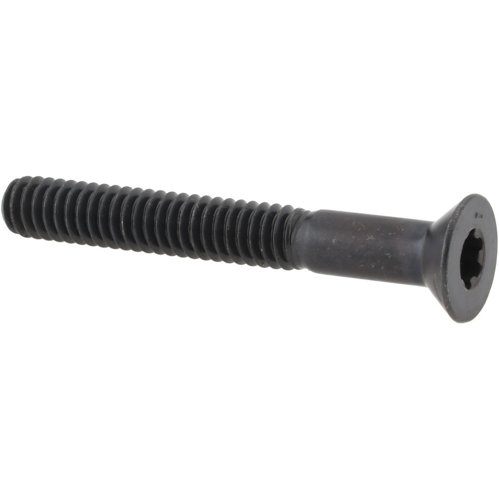 Made in USA - Flat Socket Cap Screw: 3/8-16, 2" OAL, Alloy Steel, Black ...