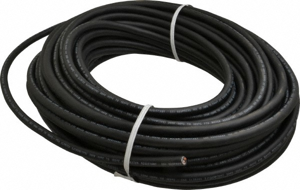 Southwire - 12 AWG, 65 Strand, 2 Conductor, Black Machine Tool Wire ...