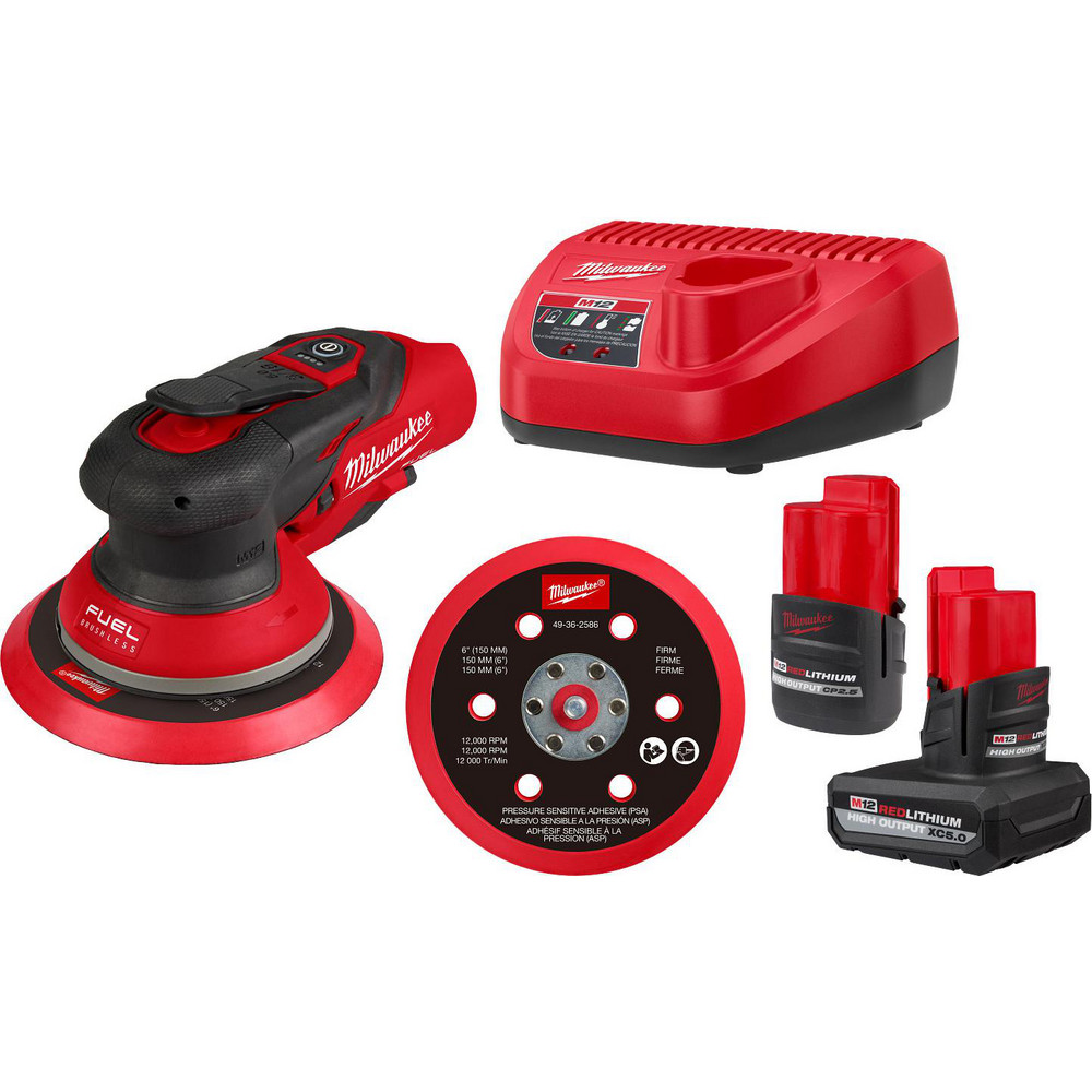 Milwaukee Tool - Electric Orbital Sanders: Round, Yes | MSC Direct