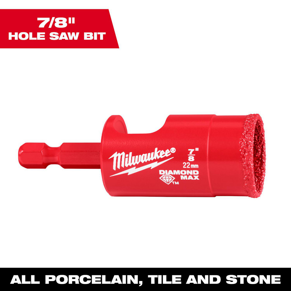 Milwaukee Tool - Hole Saw: 7/8" Saw Dia, 1-1/2" Cut Depth | MSC Direct