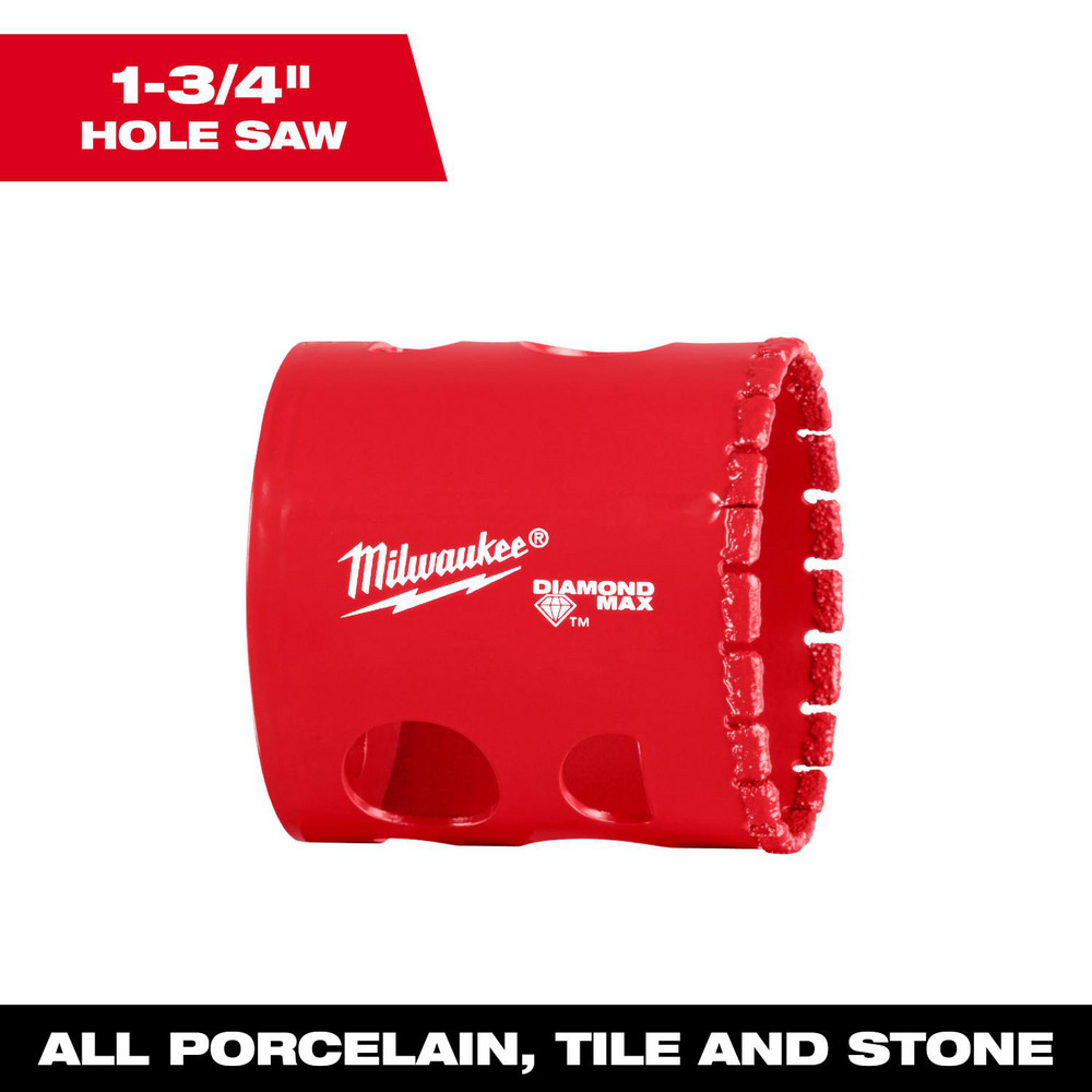 Milwaukee Tool - Hole Saw: 1-3/4" Saw Dia, 1-1/2" Cut Depth | MSC Direct