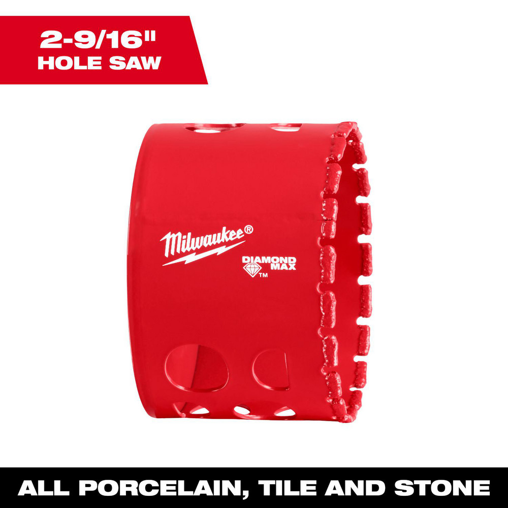 Milwaukee Tool - Hole Saw: 2-9/16" Saw Dia, 1-1/2" Cut Depth | MSC Direct